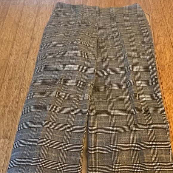 Talbots | Pants & Jumpsuits | Talbots Wide Leg Plaid Pants ...
